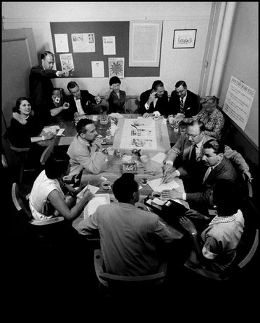 Grey Advertising, New York, 1959. Photo by Dennis Stock. : r/madmen